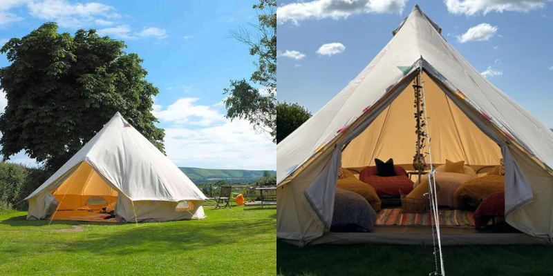 Some Creative Ways to Decorate a Luxury Bell Tent for Glamping – Bell ...