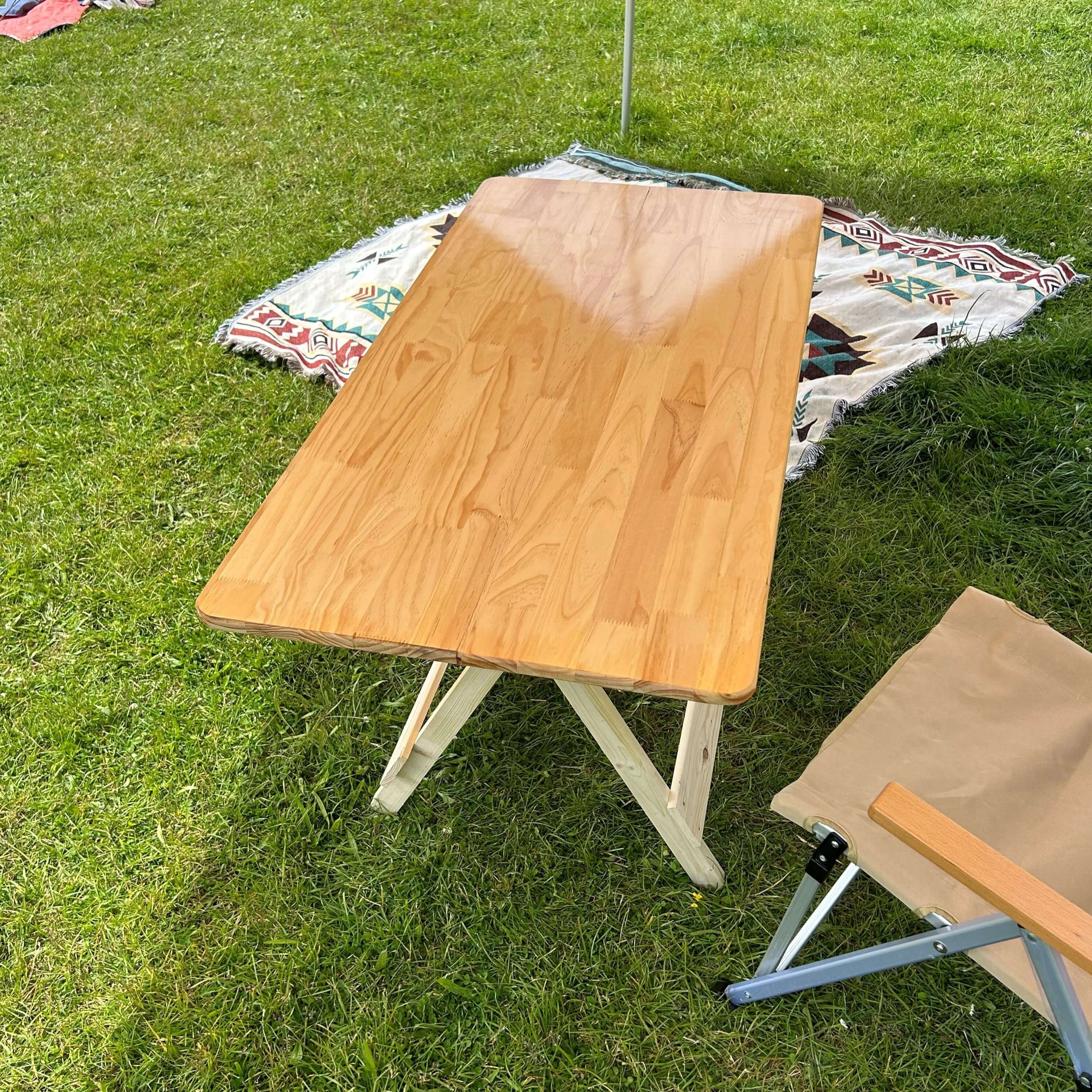 Folding Camp Table - Bell Tent Sussex