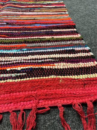 Indian - Rag Rug - Selection Of colors - Bell Tent Sussex