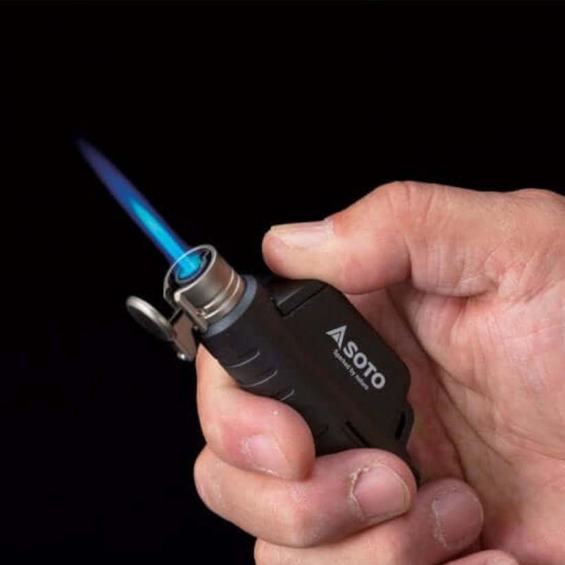 Micro Refillable Flame Torch -Camping- Bell Tent Sussex
