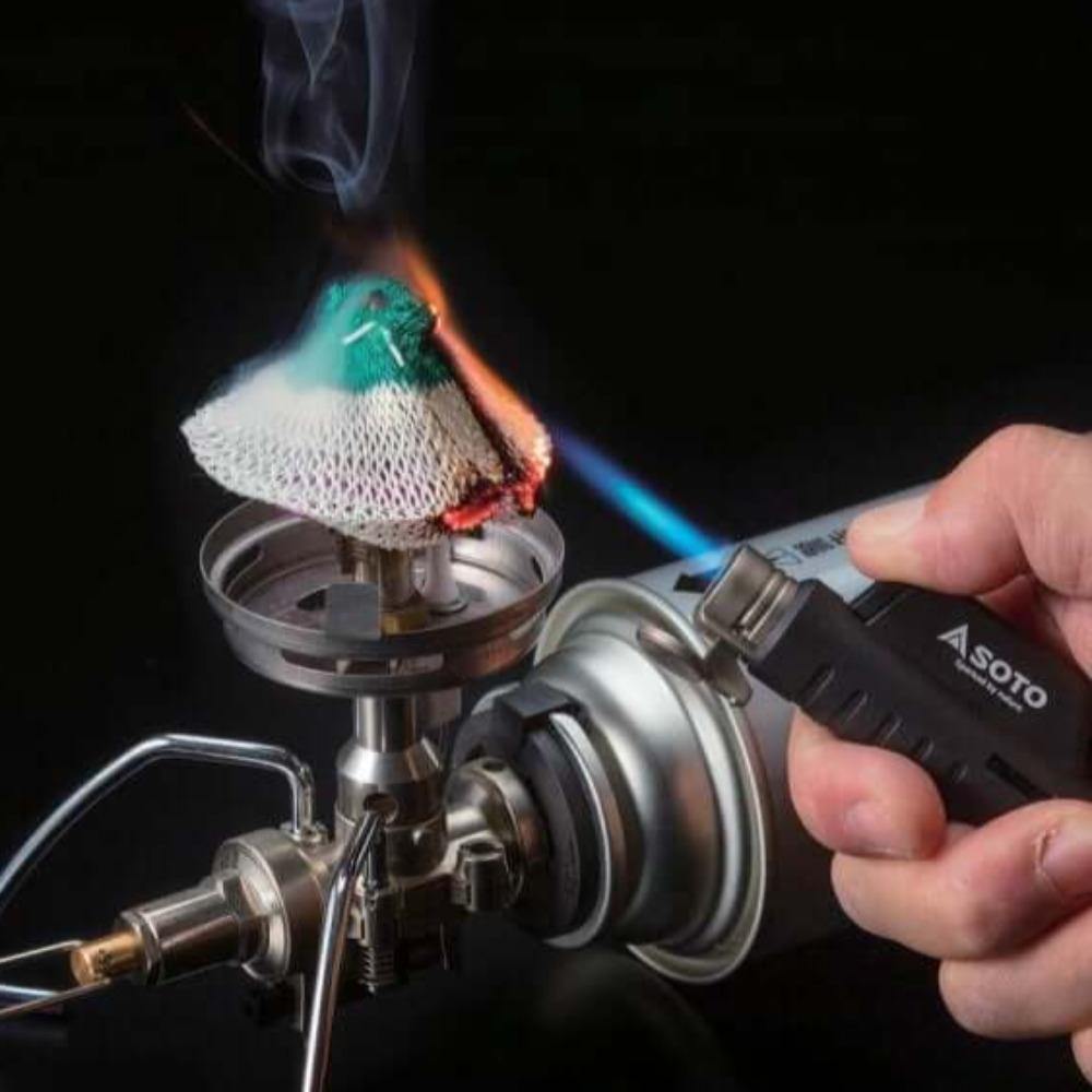 Micro Refillable Flame Torch -Camping- Bell Tent Sussex